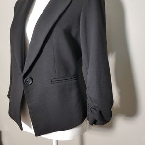 Gibson | Jackets & Coats | Nordstrom Gibson Petite Blazer Ruched 34 ...